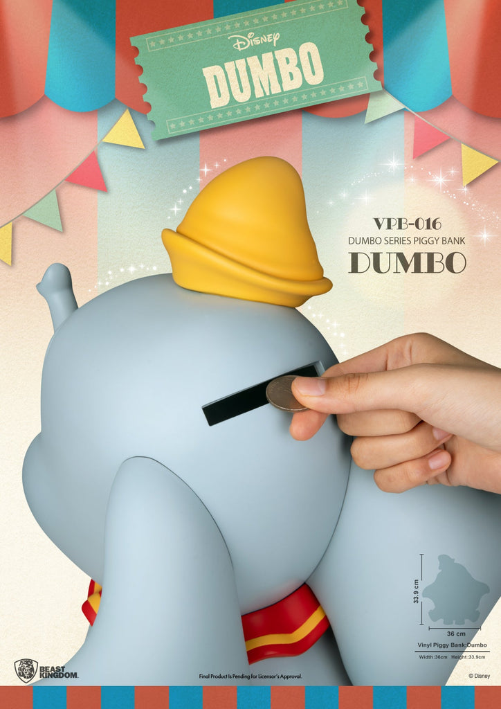 Beast Kingdom VPB-016 Dumbo Series Piggy Bank: Dumbo – Beast Kingdom SEA