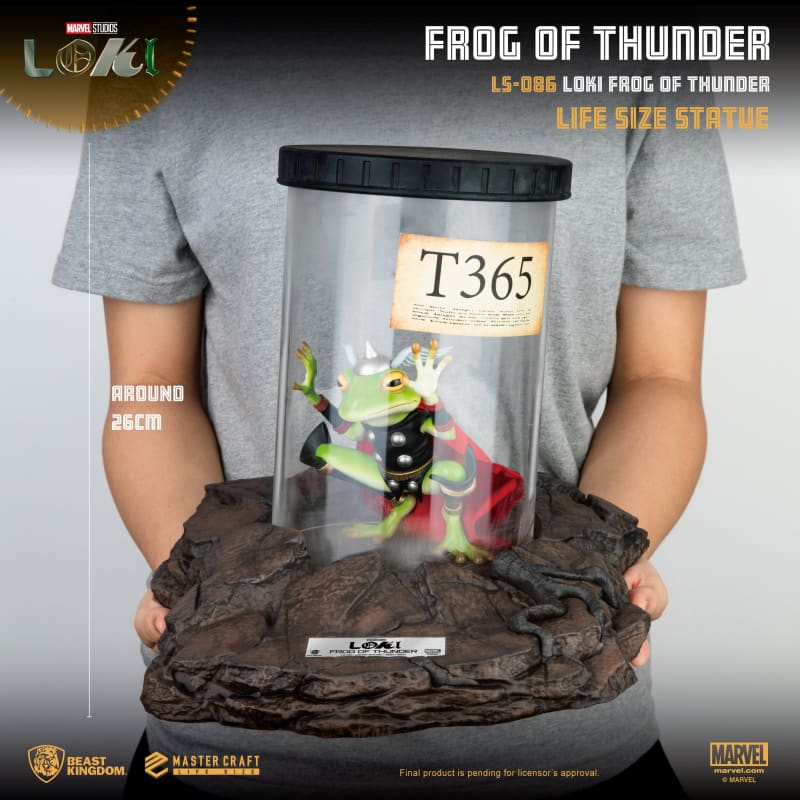 Beast Kingdom LS-086 MARVEL Loki Frog of Thunder Life Size Statue ...