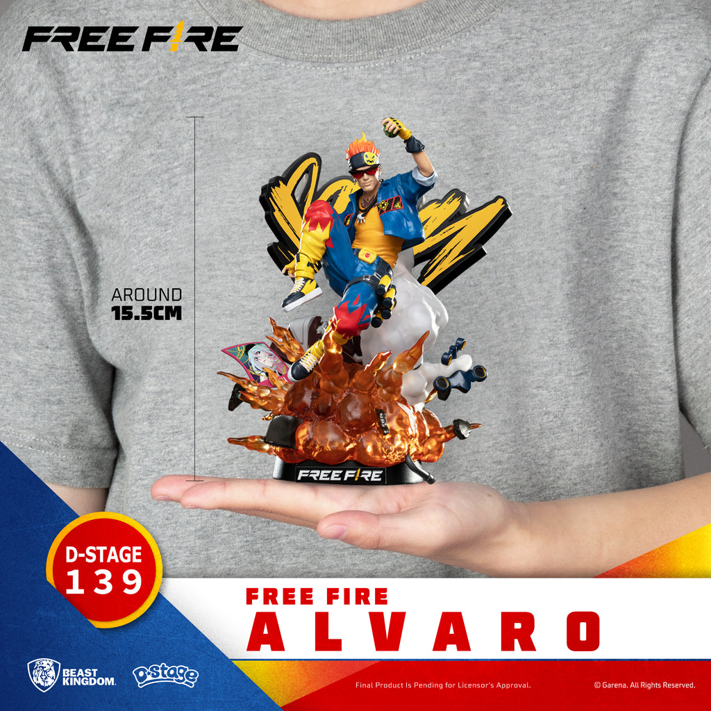 Beast Kingdom DS-139 Free fire - Alvaro Diorama Stage D-Stage Figure S ...