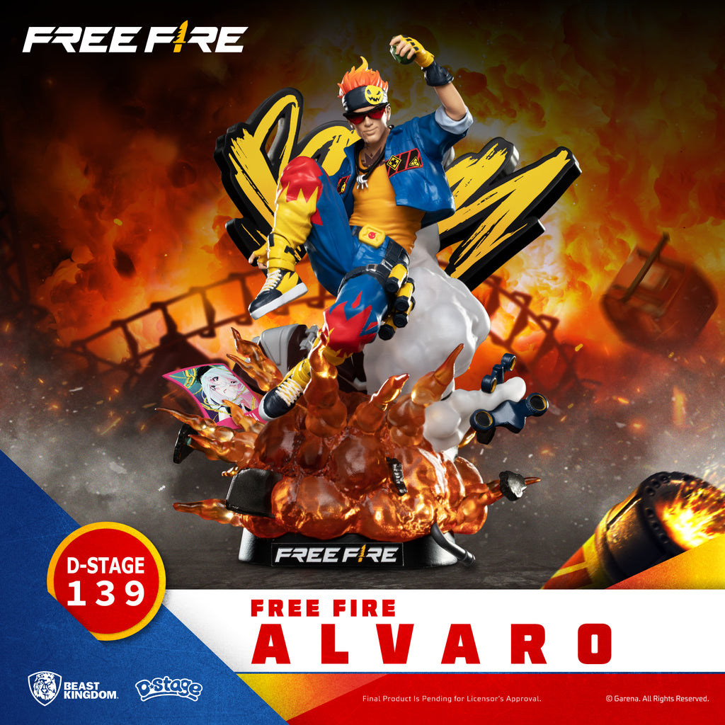 Beast Kingdom DS-139 Free fire - Alvaro Diorama Stage D-Stage Figure S ...