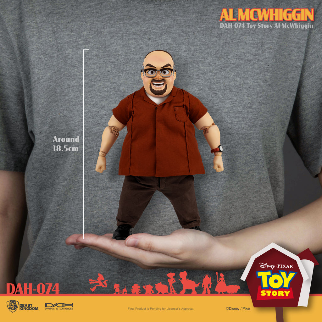 Beast Kingdom DAH-074 Disney Pixar Toy Story 2 Al Mcwhiggin 1:9 Scale ...