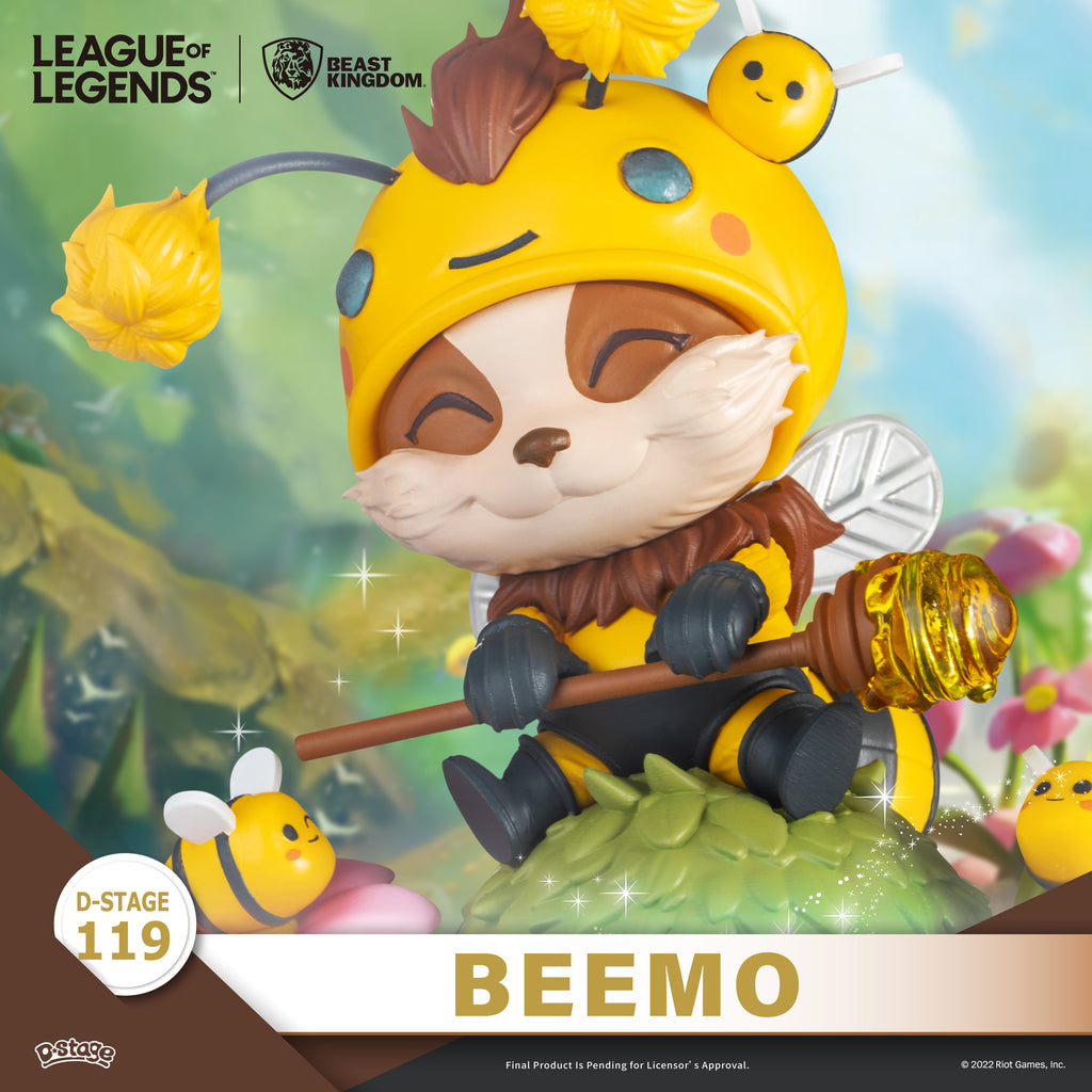 Beast Kingdom DS-119 League of Legends-Beemo & BZZZiggs Set Diorama St ...