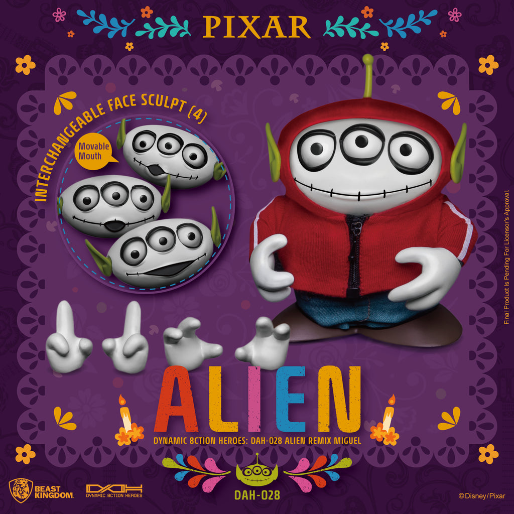Beast Kingdom DAH-028 Alien Remix Miguel (COCO) – Beast Kingdom SEA